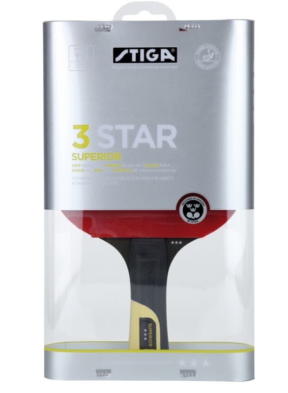 РАКЕТКА STIGA SUPERIOR WRB, 7-СЛОЙКА, CRYSTAL, BALSA, AC, купить в ...